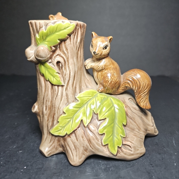 Otagiri | Art | Vintage Otagiri Handpainted Porcelain Musical Squirrel ...
